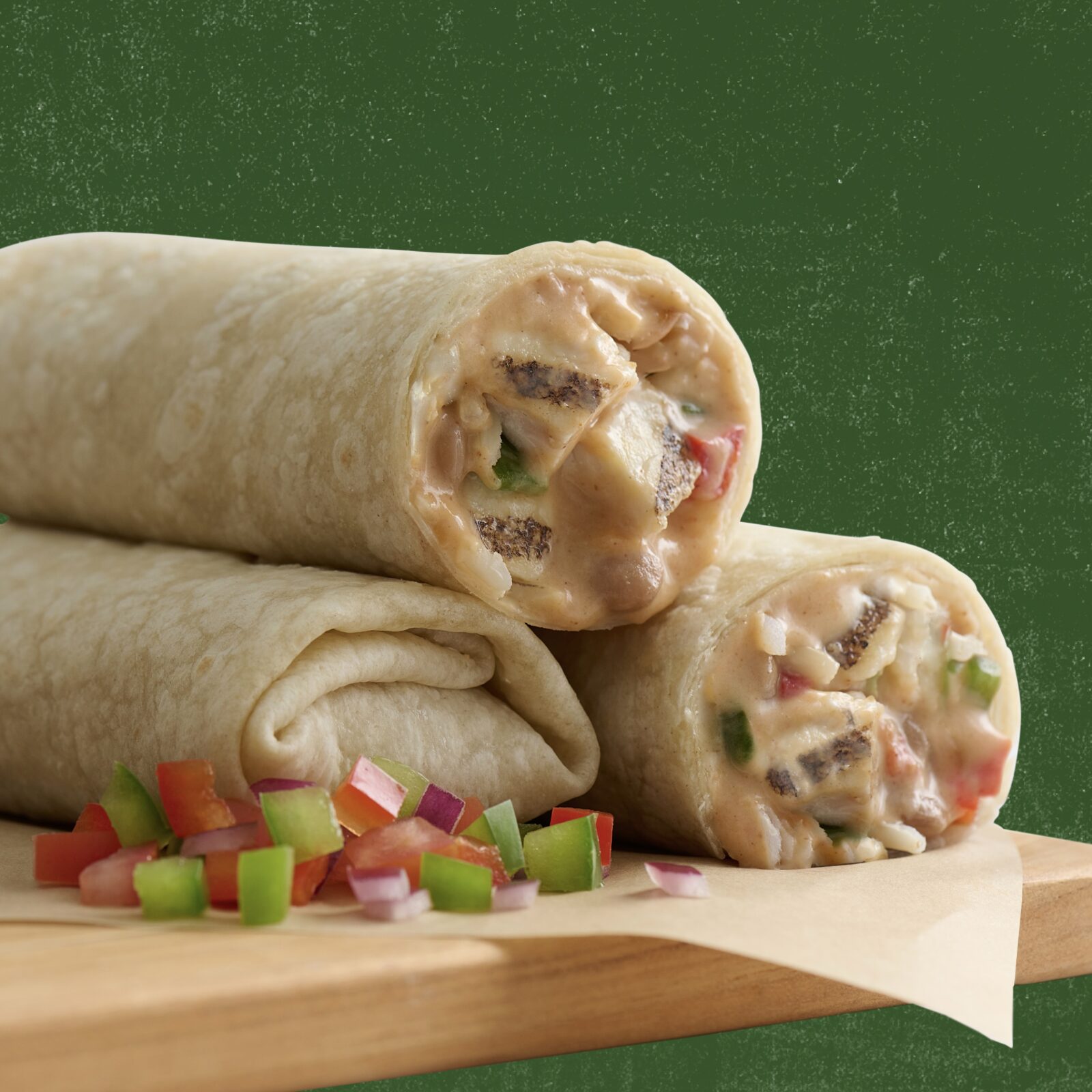 Grilled Chicken & Cheddar Burrito | Red's All Natural