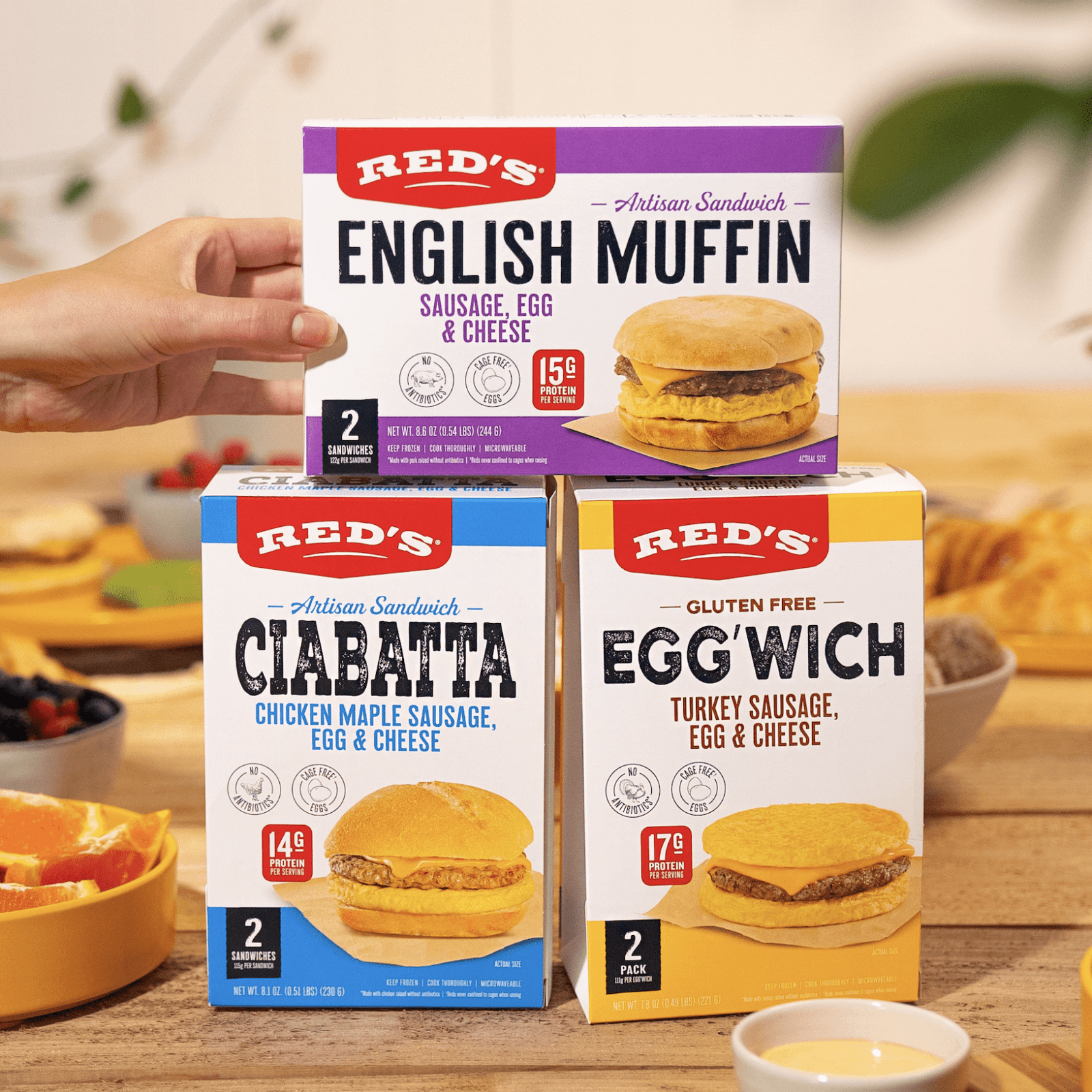 Breakfast Sandwiches | Red's All Natural